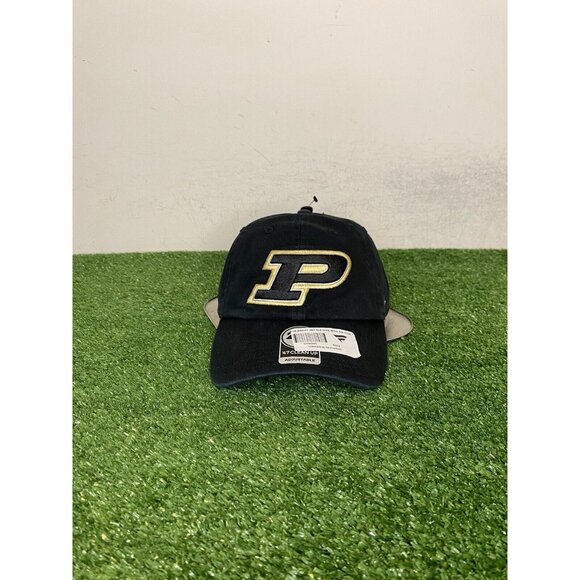 ’47 | Accessories | Purdue Boilermakers Hat Cap Strap Back Black Forty ...